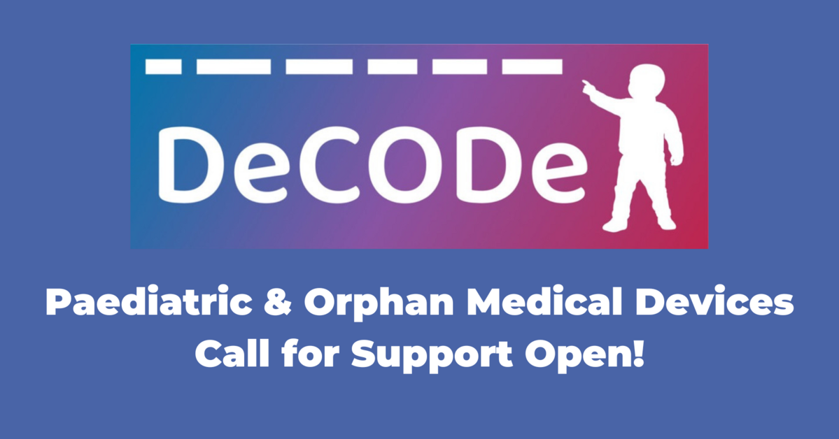 Develop Child and Orphan Device Evaluation support (DeCODe) Project ...