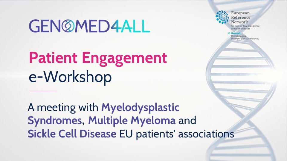 GenoMed4All – Patient Engagement e-Workshop | News | EuroBloodNet ...
